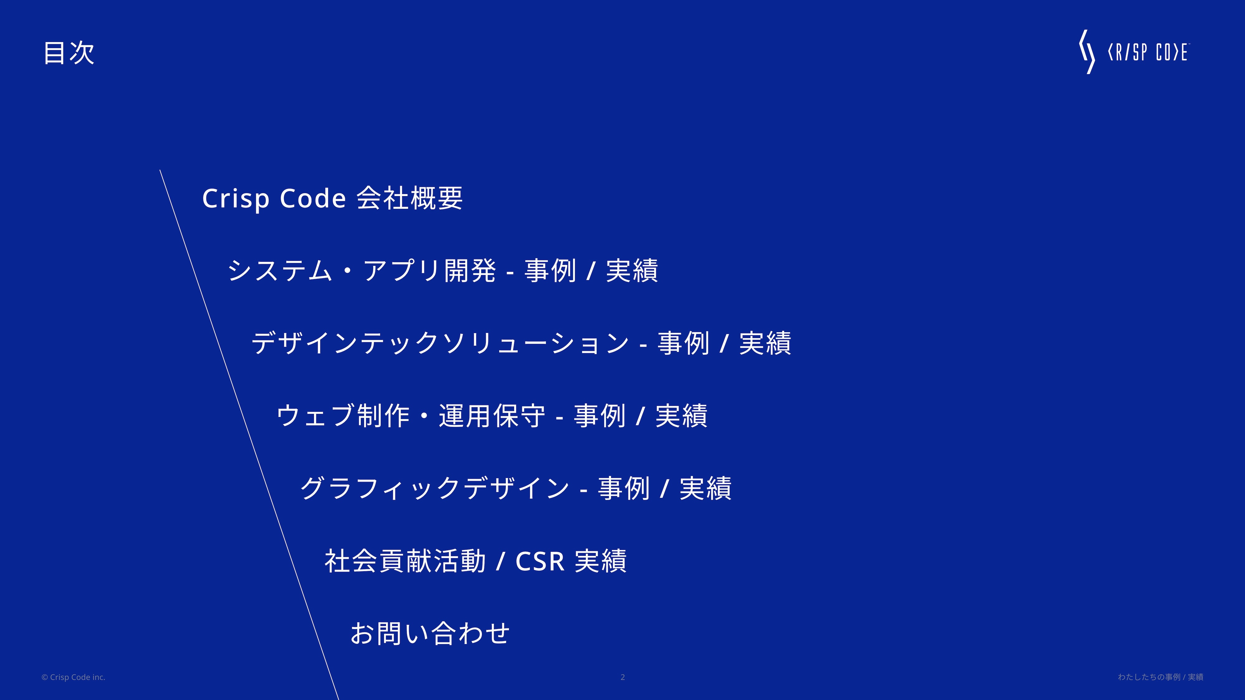 株式会社 Crisp Code [クリスプコード]の制作実績と評判 | 大阪府大阪市のホームページ制作会社 | Web幹事